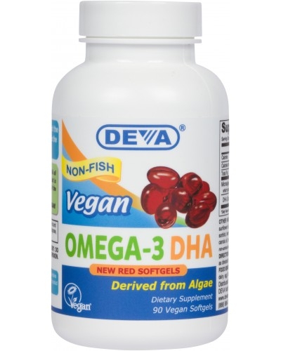 Vegetarian & Vegan Omega-3 DHA 90 Softgels